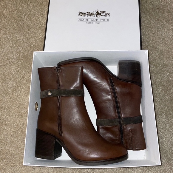 Coach and Four | Shoes | Coach Boots | Poshmark